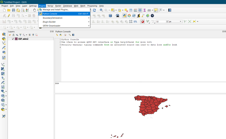 Tutorial: Acceder a propiedades de capa desde QGIS con Python